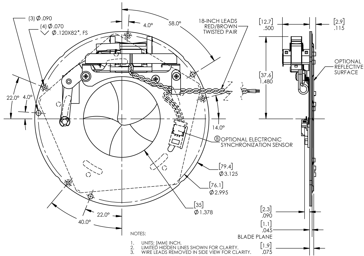 FS35 35mm Optical Shutter - Uniblitz Shutter Systems